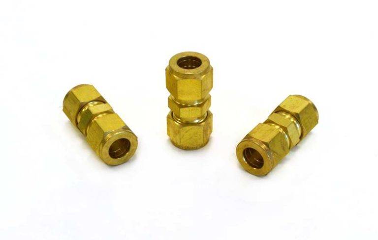 1/2" Brass Compression Union Elbow | Fogco Environmental Systems