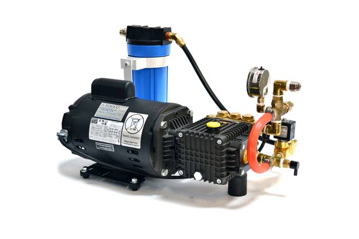 High-Pressure Misting Pumps: Direct Drive and Pulley Drive