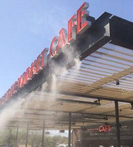 Industrial Cooling & Misting Systems for Outdoor or Indoor Spaces
