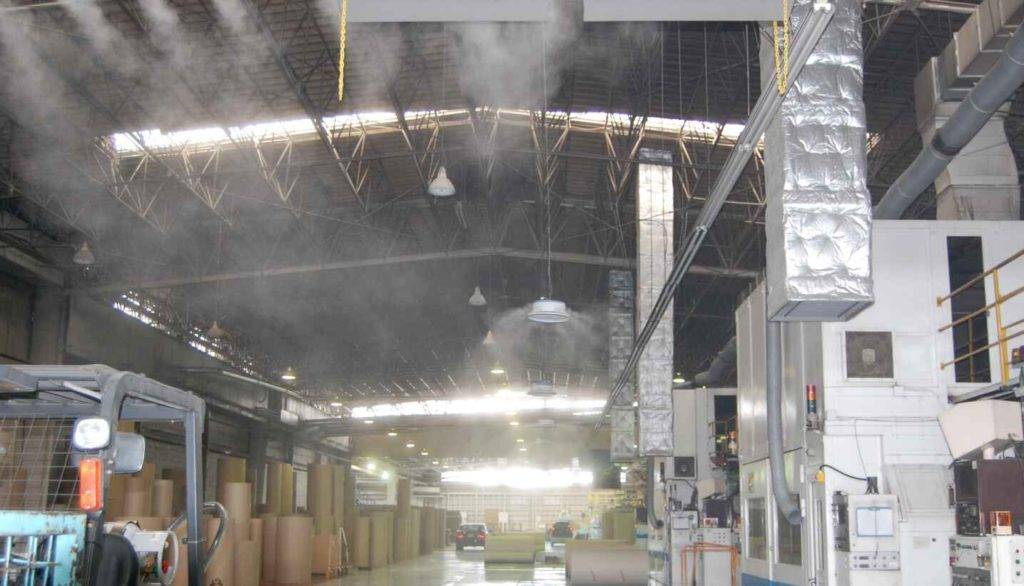 Printing Facilities Humidification Systems | Fogco