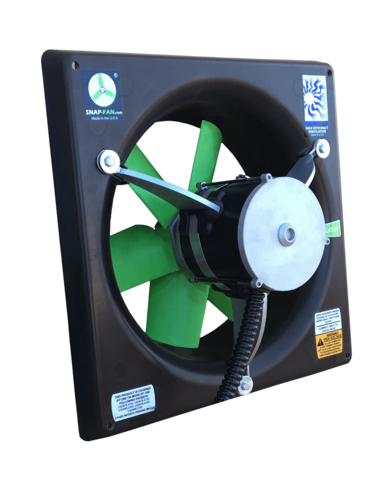 Snap-Fan Products | Solar Greenhouse Fans & More | Fogco