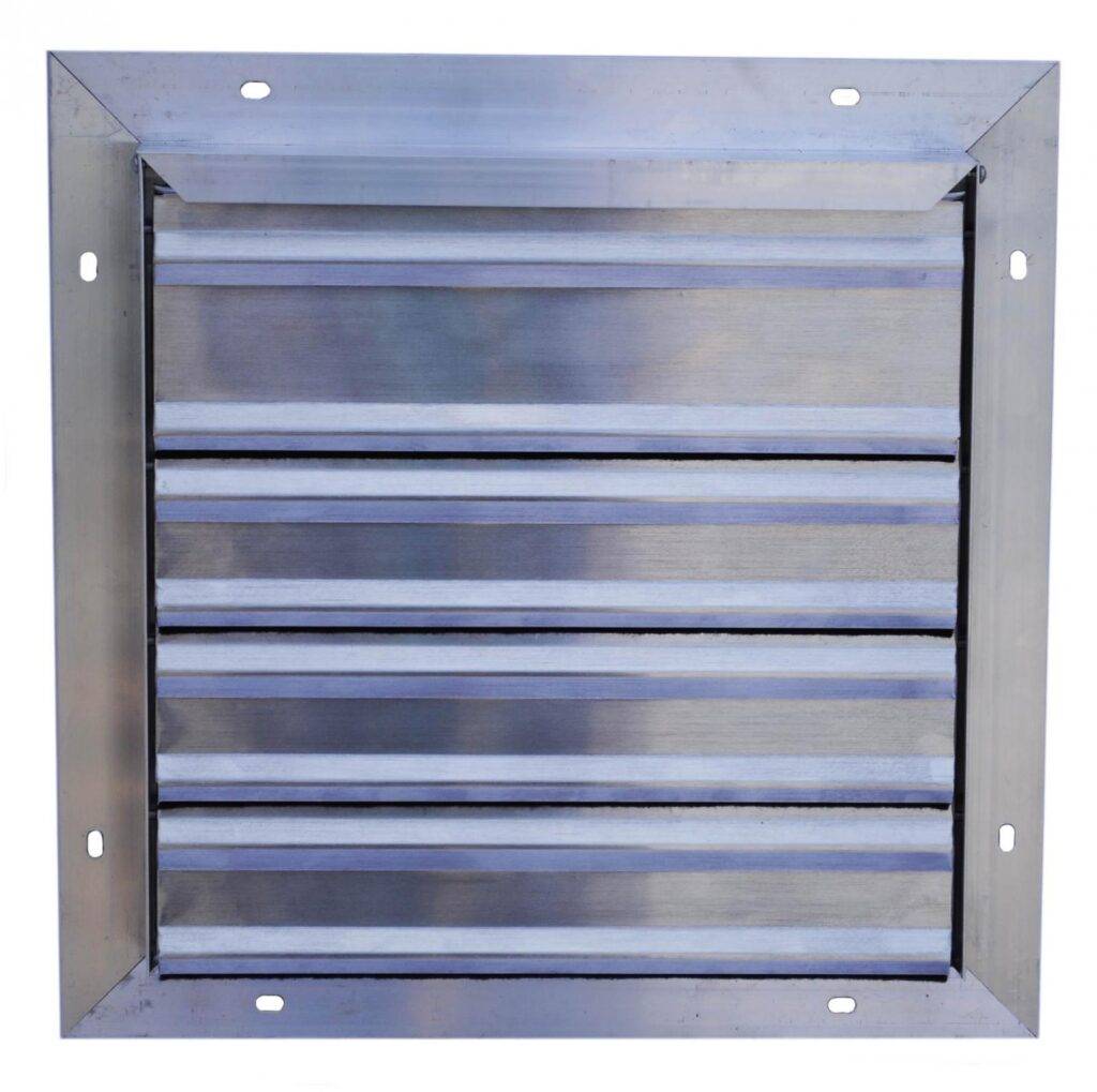 12" Snap-Fan Exhaust Shutter | Fogco Environmental Systems