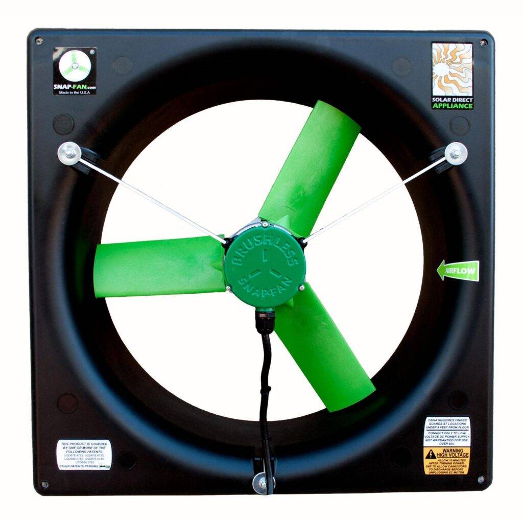 16" Brushless DC Snap-Fan | Fogco Environmental Systems