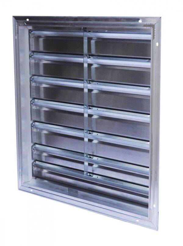 24" Snap-Fan Exhaust Shutter | Fogco Environmental Systems