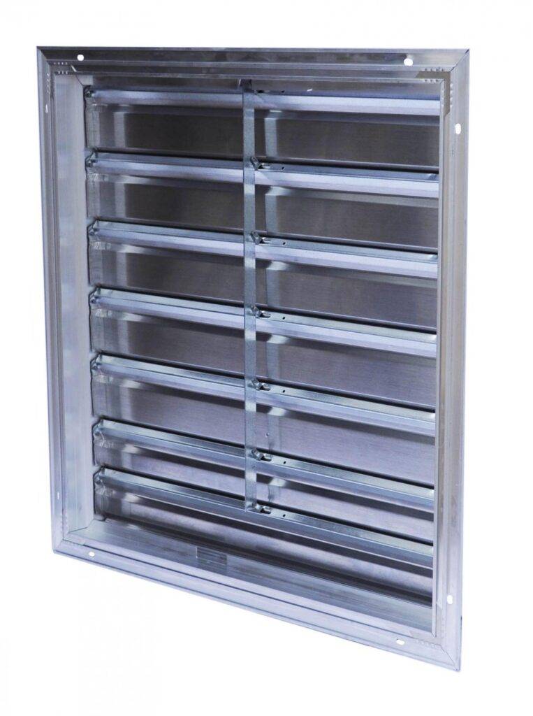 24" Snap-Fan Exhaust Shutter | Fogco Environmental Systems