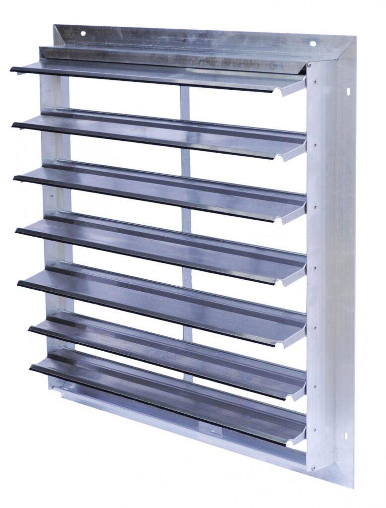 24" Snap-Fan Exhaust Shutter | Fogco Environmental Systems