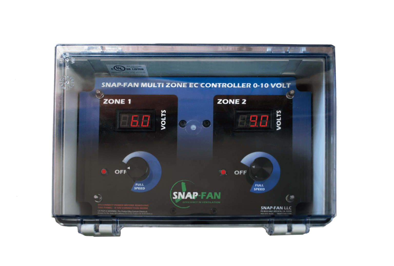 Two Zone EC Controller AC | Fogco Environmental Systems