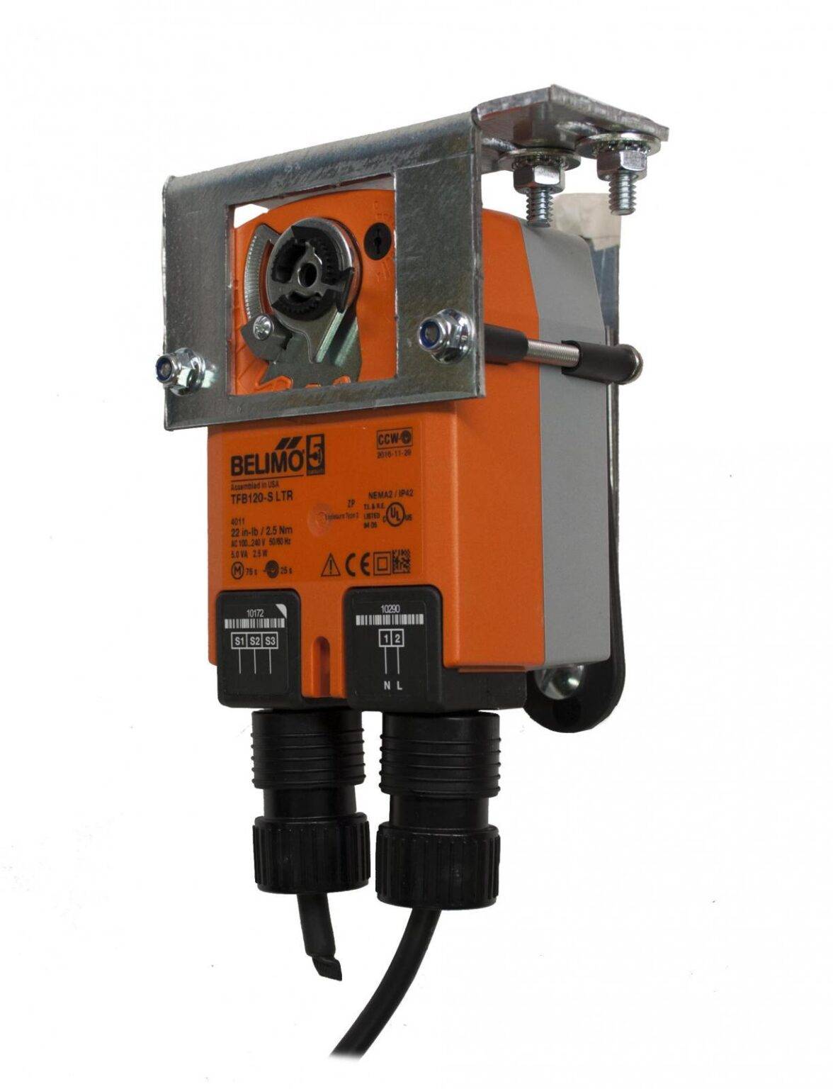 120-240 VAC Shutter Actuator Kit | Fogco Environmental Systems