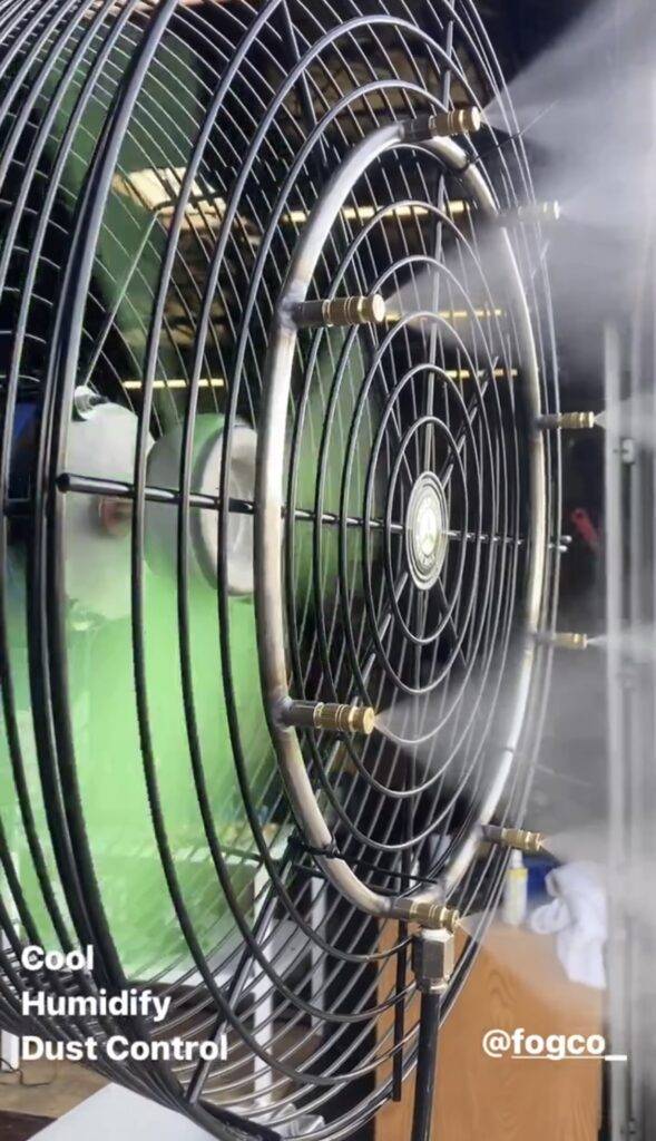 EC20 Max Fog Snap-Fan | Fogco Environmental Systems